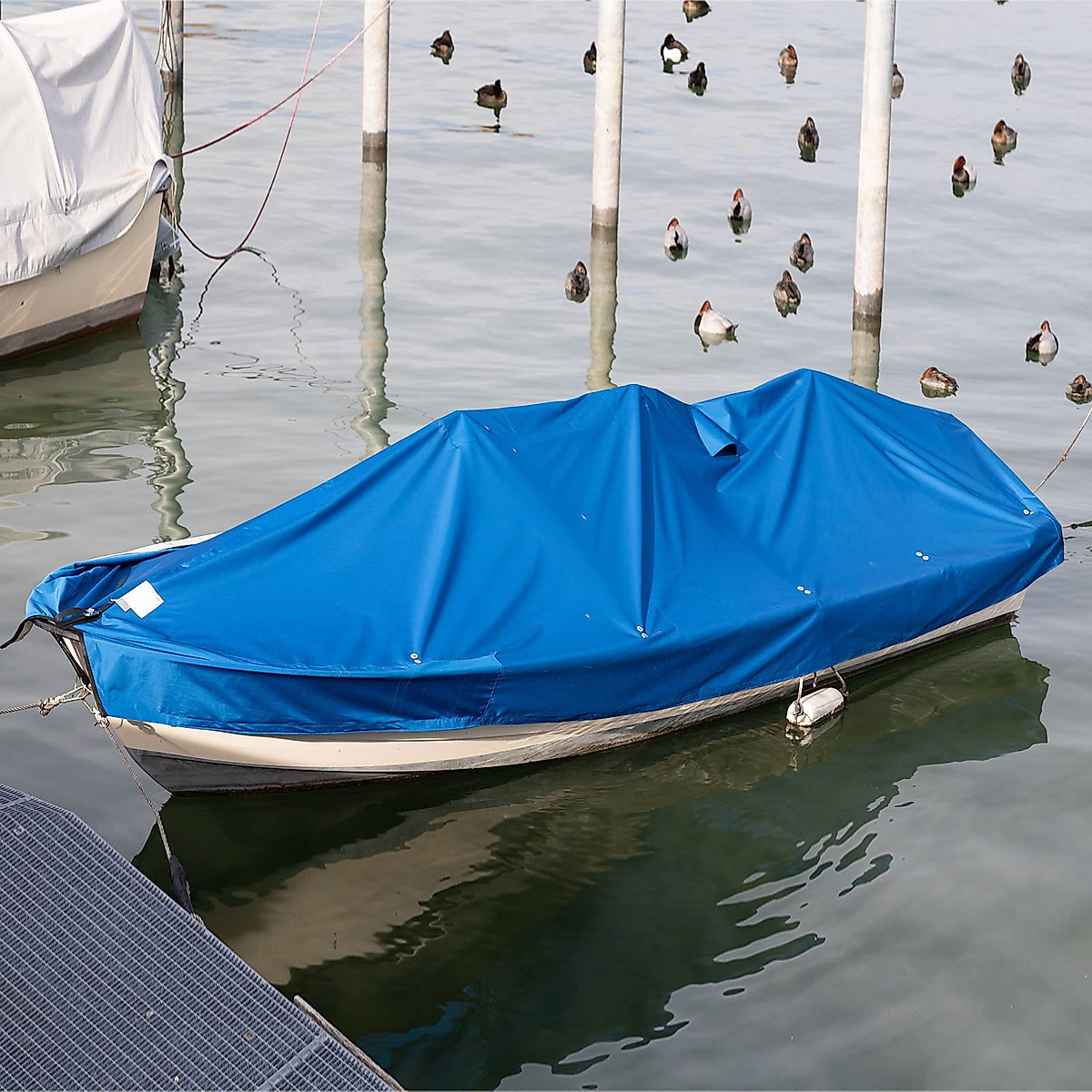 4 Pcs Boat Cover Support Pole, Black Adjustable Boat Cover Support System, Height 12''-54'', ABS Plastic Pole Jon Boat Accessories for Supporting Fishing Bass Pontoon Boat Trailer Cover