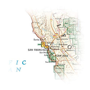 Mount Tamalpais, Point Reyes Map (National Geographic Trails Illustrated Map, 266)