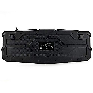 FidgetFidget Bilingual M-200 USB Wired 3 Colors Russian English Backlight Gaming Keyboard