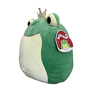 Squishmallows Official Kellytoy Soft Plush (16 Inch, Baratelli The Prince Frog, 2021 Edition)