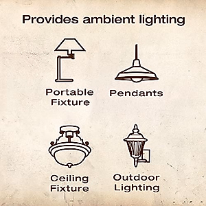 Bulbrite Pack of (2) 8.5 Watt Dimmable Clear Filament A19 Medium (E26) LED Bulb - 850 Lumens, 3000K, and 90 CRI