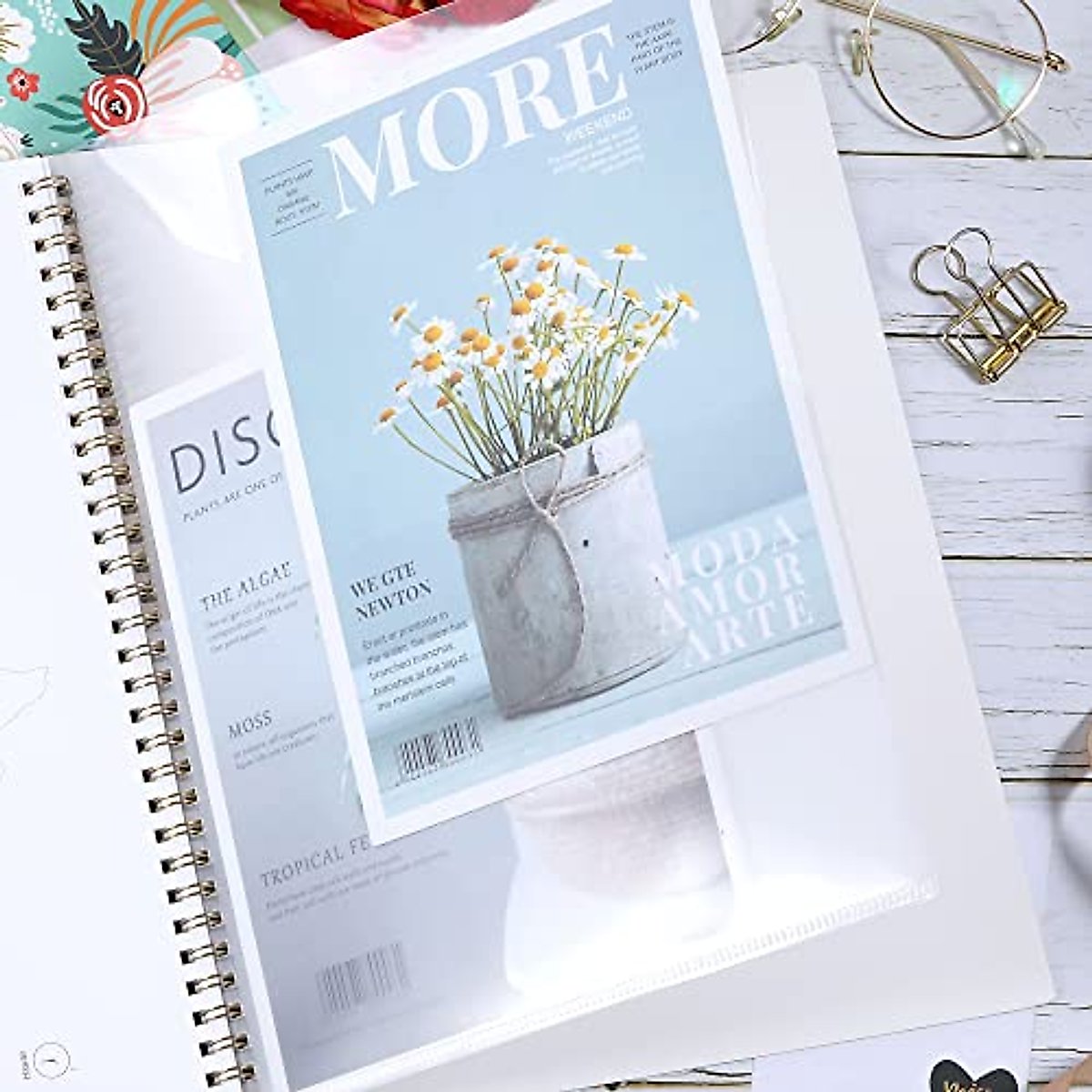 2023-2024 Monthly Planner/Calendar - Monthly Planner 2023-2024 from JUL. 2023 - DEC. 2024, 9" x 11", 2023-2024 Planner with Tabs & Pocket, Contacts and Passwords, Twin-Wire Binding, Perfect Organizer