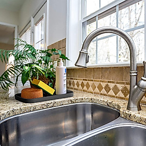 Healifty Grade Silicone Draining Tray Wave Silica Gel Dispenser