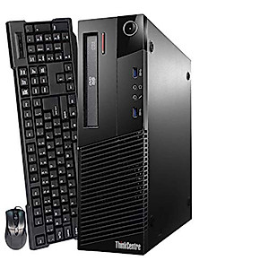 Lenovo ThinkCentre M93P SFF Business Desktop Computer, Intel Dual-Core i3-4130 Processor up to 3.40 GHz, 8GB RAM, 500GB HDD, WiFi, Windows 10 Pro (Renewed)