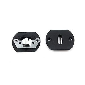 Geesatis 4 PCS Sectional Sofa Couch Connector Black Pin Style Furniture Connector Sectional Sofa Tool