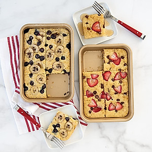 Nordic Ware Naturals Nonstick Eighth Sheet, 2-Pack