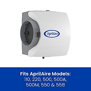 AprilAire 10 Water Panel Humidifier Filter Replacement for AprilAire Whole-House Humidifier Models 110, 220, 500, 500A, 500M, 550, 550A, 558 (Pack of 1)