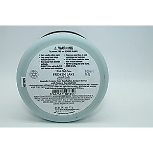 White Barn Frozen Lake 3 wick candle new 2022 great stocking stuffers compares to bath and Body Works Great Valentines day gift