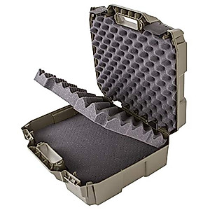 Flambeau Outdoors Zerust Infused Double Deep Pistol Case - 16.5", Olive Drab Green