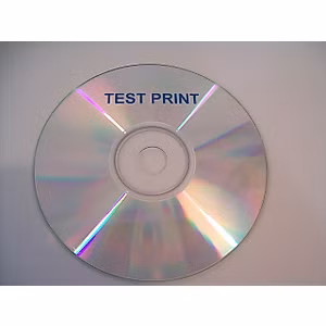 NYC Audio Video Conversions Blank CD/DVD's (10 pcs) with Your Text (Includes Paper Sleeves) (Disc Printing)