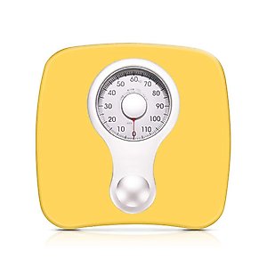 Bathroom Scale 165lb/120kg Capacity Extra Large Mechanical Dial Heavy Duty Professional Accurate Body Weight Scales