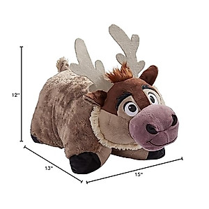 Pillow Pets Disney Frozen II Sven Reindeer Stuffed Animal Plush Brown