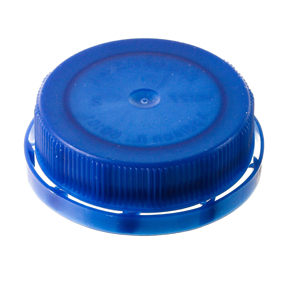 EcoQuality Blue Tamper Evident 38MM Ratchet Caps and Lids for Plastic Juice Bottles For HDPE and Clear Plastic Juice Bottles, Smoothie Bottles, Fresh Squeezed Juice Container (50)
