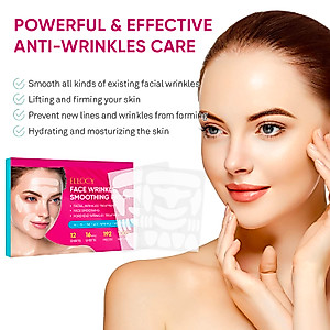 Ellocy Face Wrinkle Patches,192PCs Tape for Wrinkles Forehead Patches Anti Facial