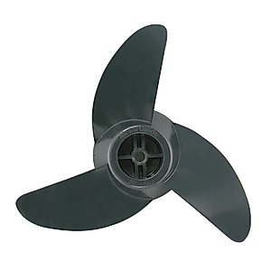 1 - MotorGuide Machete III Tour Grey Glass Filled 3 Blade 3.5"