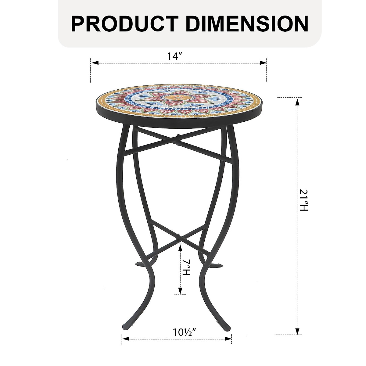 MOOOTTO 3 Pieces Outdoor Conversation Set, Patio Bistro Sets with 2 PE Wicker Chairs and Coffee Table,Patio Furniture Set for Porch, Sunroom, Deck, Backyard