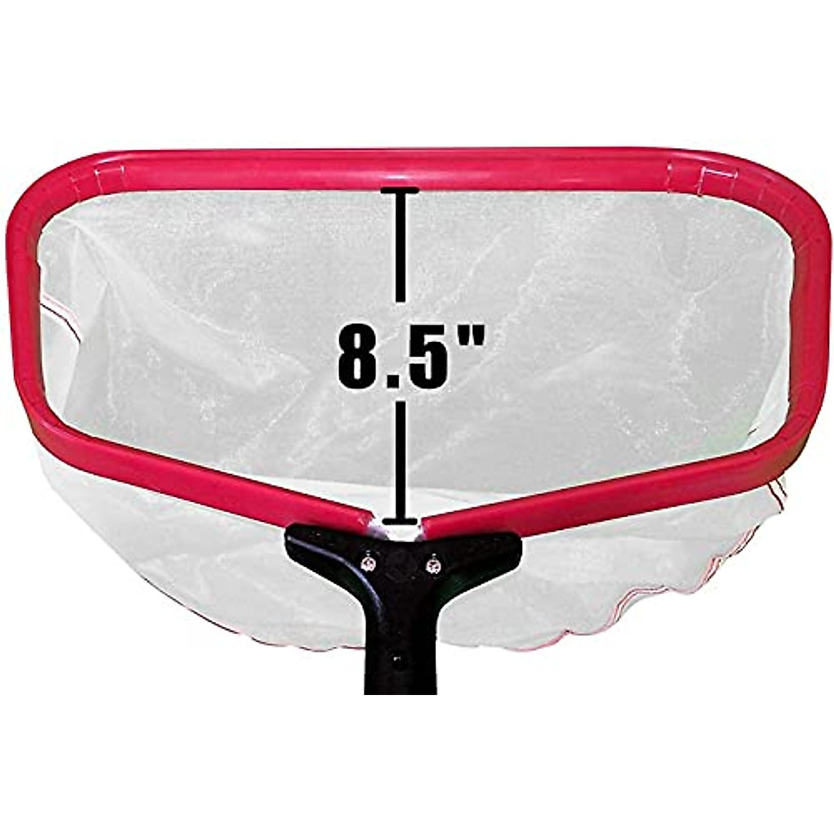 Pool Skimmer Net Rake, Ultra Fine Mesh, Unlimited Free Replacement by ProTuff - 3X Faster Heavy Duty 250 Micron Nylon for Cleaning Silt, Sand, Pollen & Swimming Pool Skimming - 60 Mesh - 18"