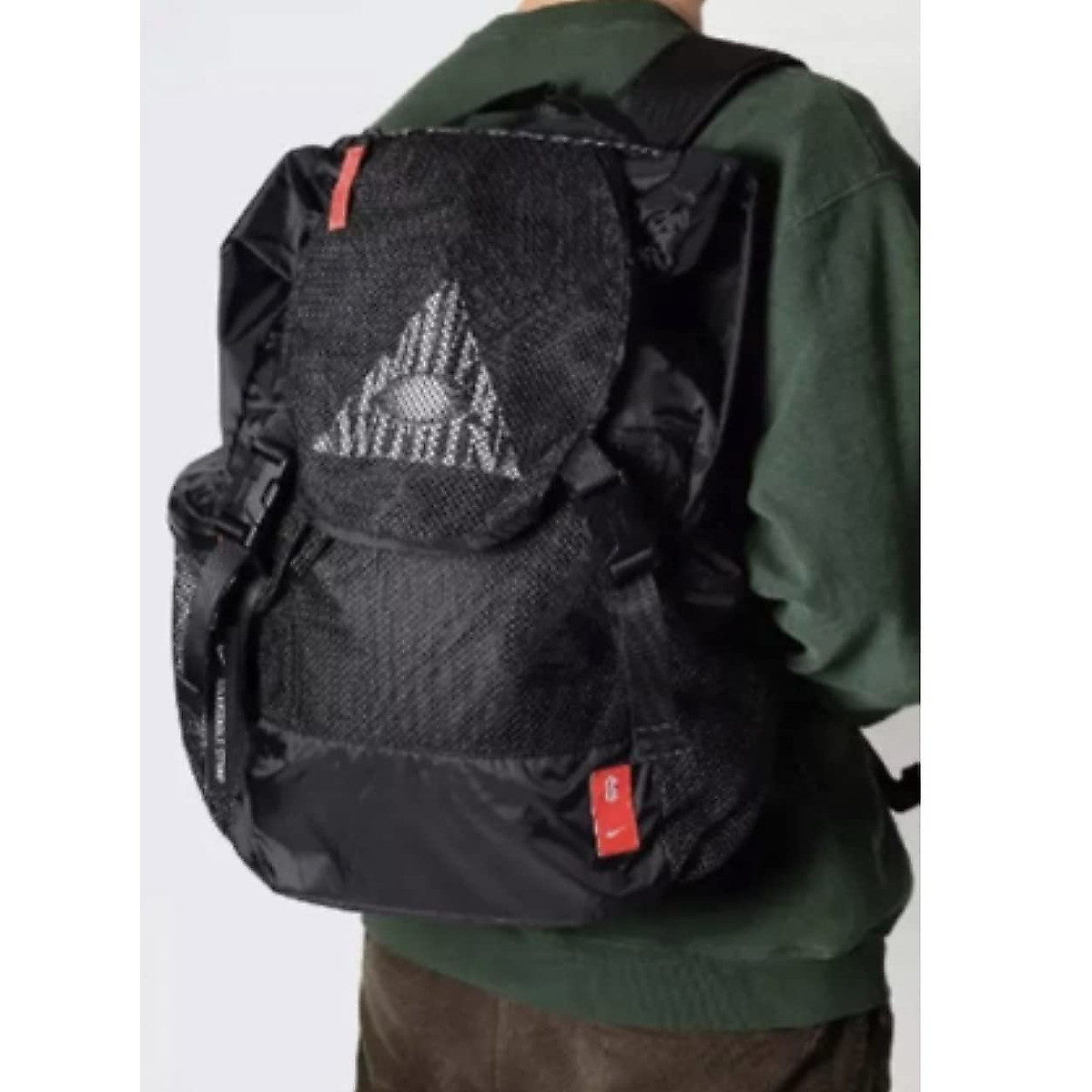 NIKE Kyrie Irving Rucksack Backpack (One Size, Black/White)