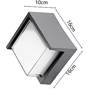 QZWLFY Wall Lamps & Sconces Wall Lamp， Wall Lamp Modern Minimalist Outdoor Waterproof Wall Lamp Indoor and Outdoor Balcony Lamp Courtyard Home Outdoor Door Reading Lamp Room Lights