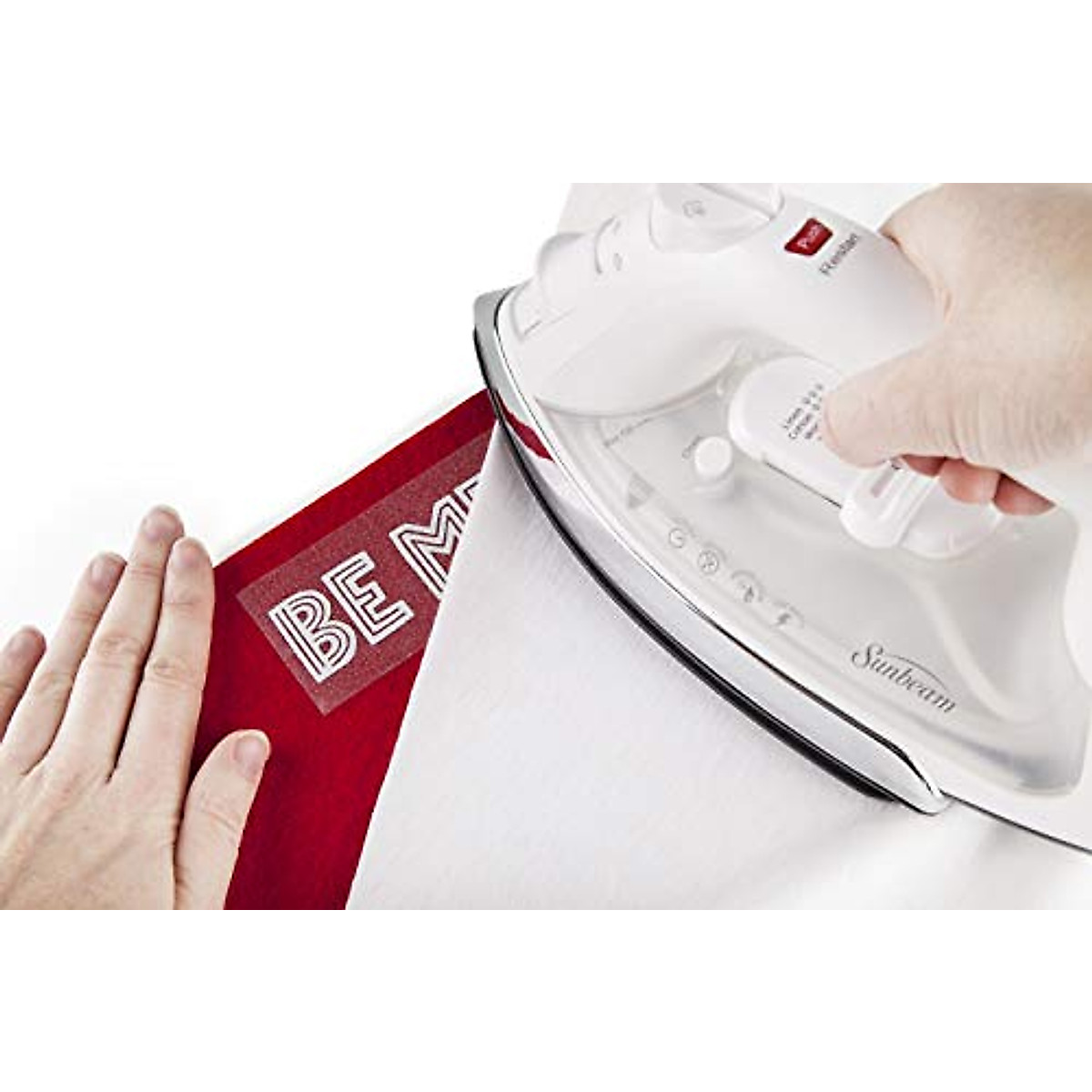 Cricut Glitter Iron On Vinyl Sheets, 12" x 19", DIY Supplies, HTV Rolls - Aqua