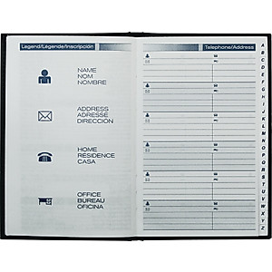 67144 Mead Address Book. 52 sheets 7 3/4" x 5 1/8" - Pack of 1