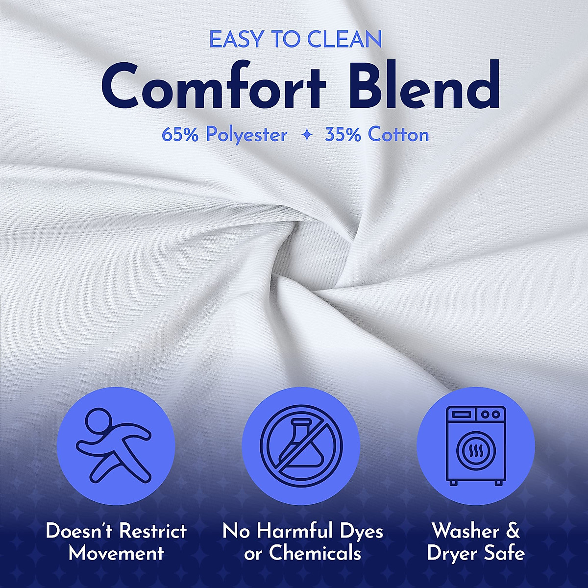 SULTAN'S LINENS Cobbler Cleaning Apron - Unisex Double Sided Work Smock with Pockets - Single