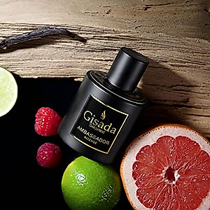 Gisada - Ambassador Intense - Eau de Perfume - 100ML - 3.4 Fl Oz - Spicy, fresh and very lively fragrance for Men