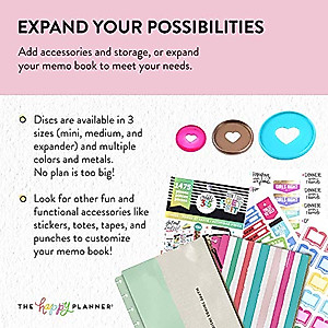 me & my BIG ideas The Happy Planner - Micro Botanical Garden Memo Book, Multicolor (PMBM-12)