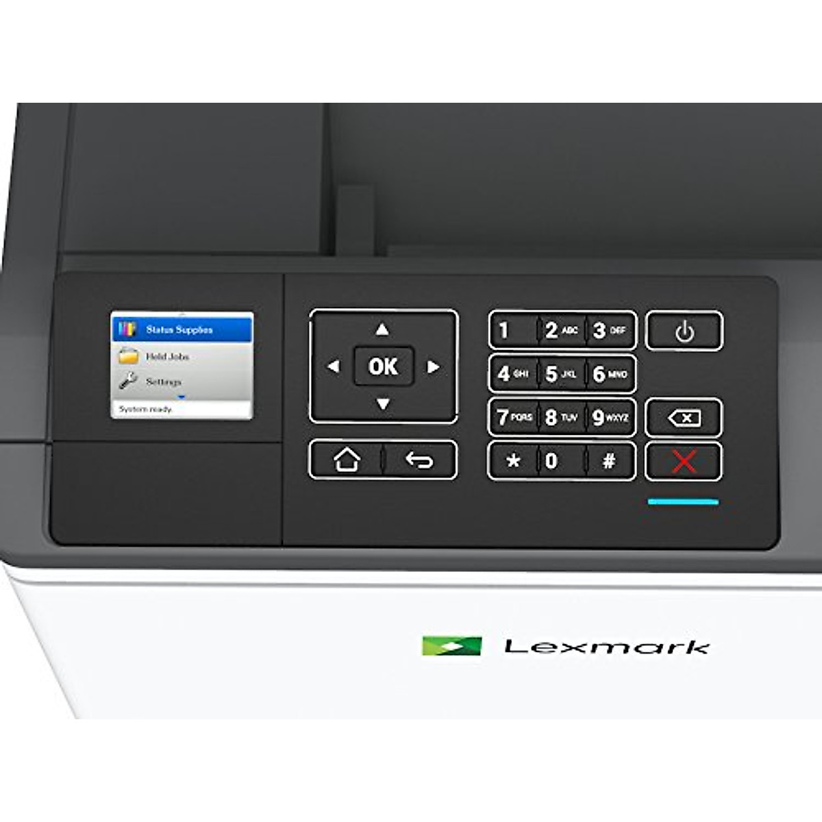 Lexmark Color Single-Function Laser Printer, C2425dw, Duplex Printing, Wireless, with AirPrint (42CC130), Grey