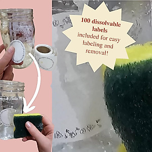 Canning Supplies Starter Kit | Canning For Beginners | Canning Kit | Canning Supplies Jar Wrench, Debubbler For Canning, Jar Lifter, Canning Tongs, Lid Lifter, Canning Funnel, Canning Labels