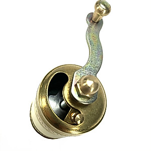 Small Pocket Pepper Mill 3 Brass Vintage Style