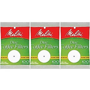 White Disc Coffee Filter