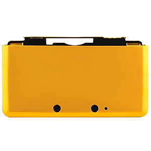 OSTENT Anti-Shock Hard Aluminum Metal Box Cover Case Shell for Nintendo 3DS Console Color Red