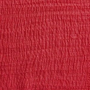 XRDSS Summer Cotton Blend Crinkle Vintage Soft Scarf with Fringed Edges 35" × 70" (Red)