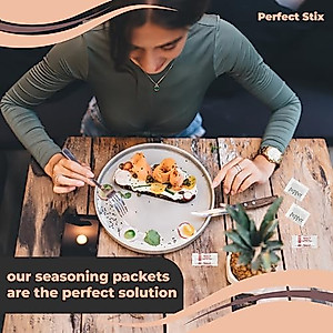 Perfect Stix - Salt and Pepper Packets-200 Salt and Pepper Packets Combo -100 of Each (200 Total Packets)