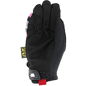 Mechanix Wear: The Original Women’s Pink Work Gloves with Secure Fit, Flexible Grip for Multi-Purpose Use, Durable Touchscreen Tactical Gloves for Women (Pink Camouflage, Women's Medium)