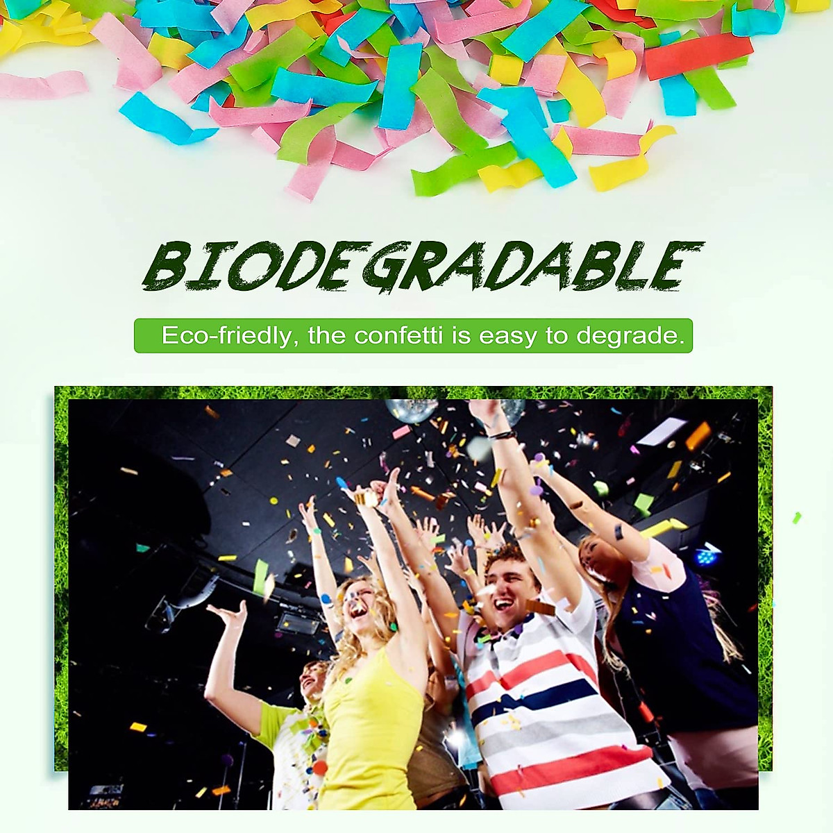 12 Inch Confetti Cannons Multicolor Party Poppers Confetti Shooters ...