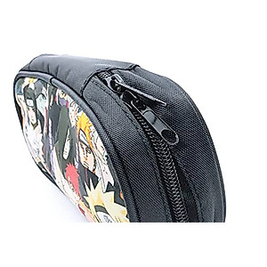 Japanese Anime Pencil Case - Multifunction PU Leather Pencil Pouch with Zipper Closure - Pencil Box for School Supplies Office Supplies