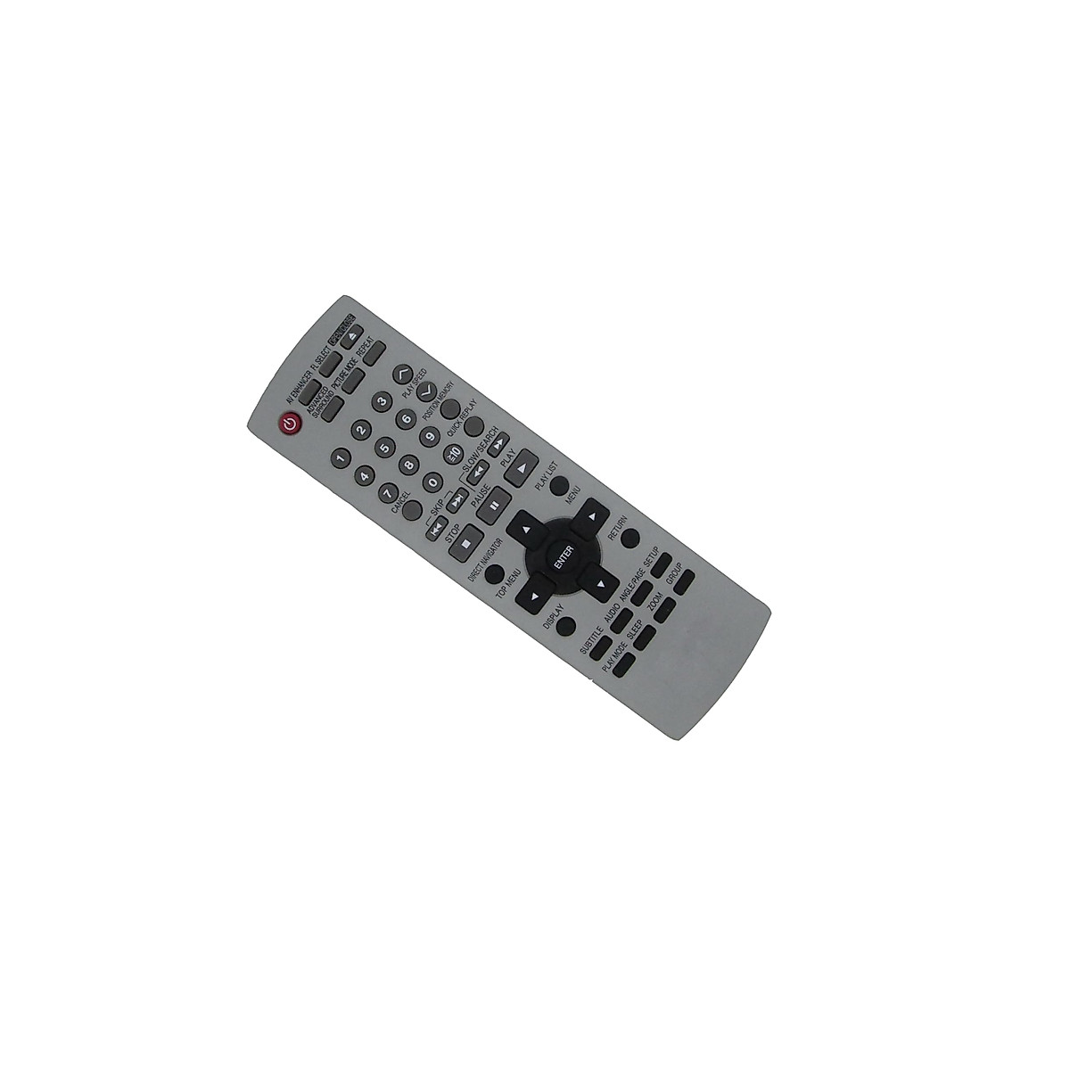 HCDZ Replacement Remote Control for Panasonic DVD-RP91 DVD-H2000 DVD-LV60 DVD-PV40 DVD-RV30 DVD-RV30U DVD Video CD Player