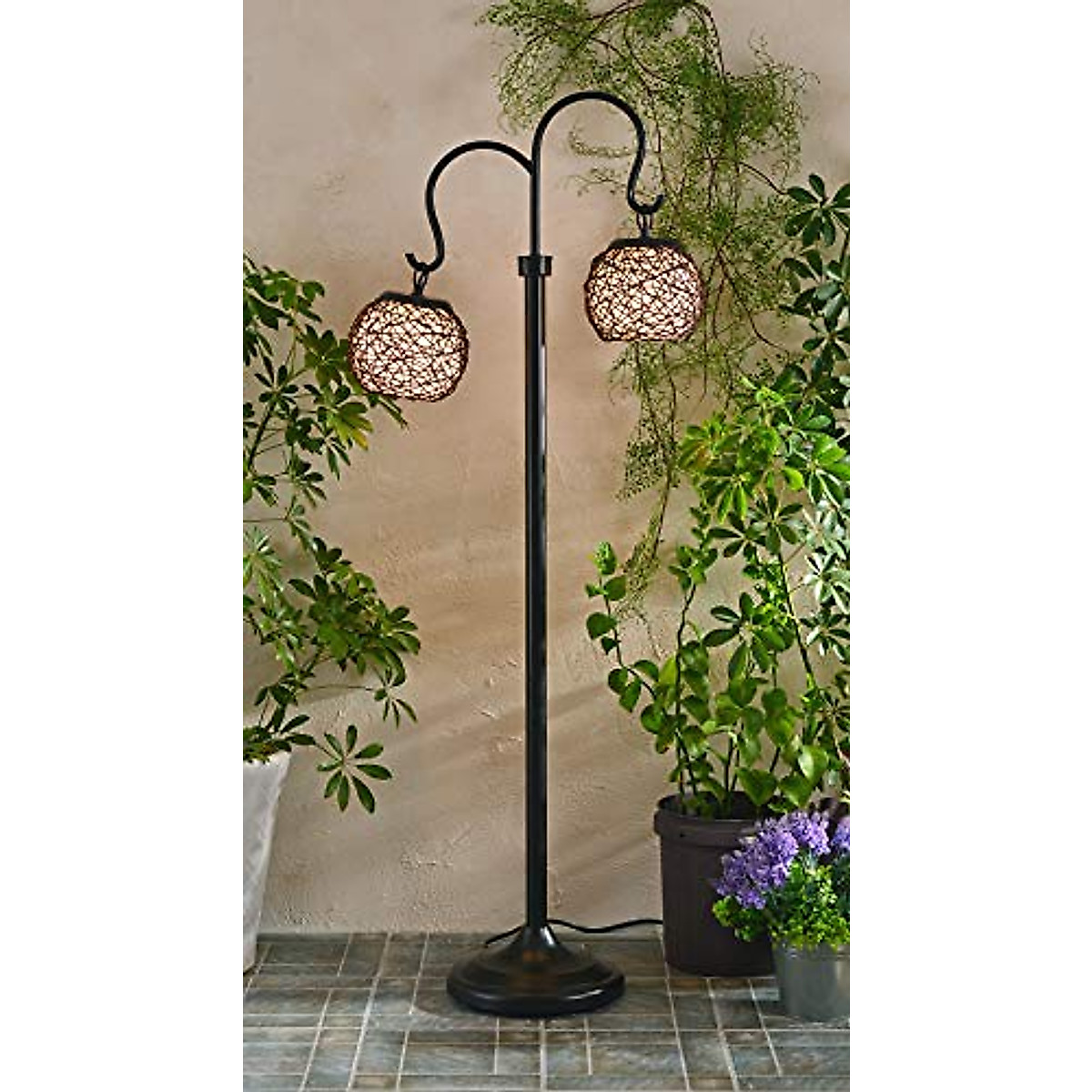 Kenroy Home Castillo Floor Lamps, Medium, Oil Rubbed Bronze with Highlight