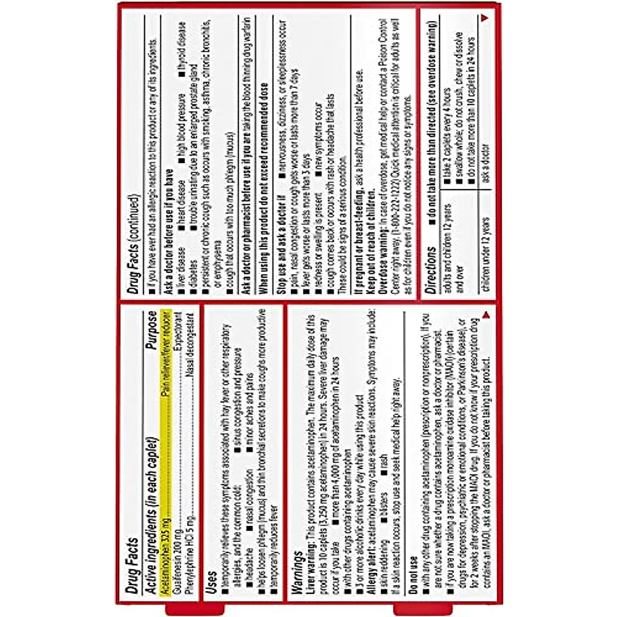 TYLENOL SINUS SEVERE CAPS 24