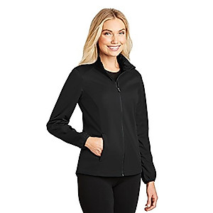Port Authority Ladies Active Soft Shell Jacket. L717 Deep Black