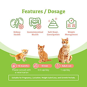 PROUDPET Supreme Probiotics Kidney Formula 10pcs Mini Pack. The Ultimate Kidney Probiotics Supplement for The Cats of All Ages.