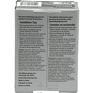 HILLMAN FASTENERS 48384 LB 2x8 Extension PH Wood Screw