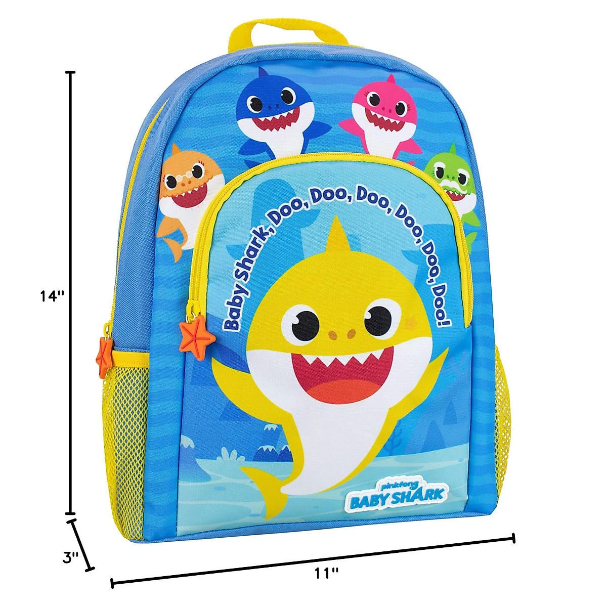 Pinkfong Kids Baby Shark Backpack Blue