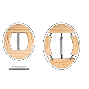 YESCRIBIR Hat Stretcher 4 Way Hats Expander Fitted Hat Size 7 1/2 to 10 5/8 Wooden Hat Maintainers for Fedora Cowboy Hats