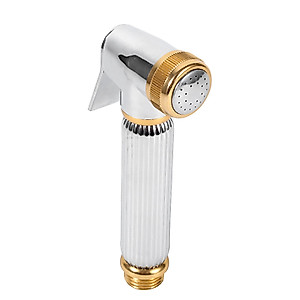 Handheld Bidet Sprayer, Bathroom Brass Shattaf Cloth Diaper Sprayer Toilet Spray Shower Head, Handheld Toilet Water Sprayer with Sprayer Function