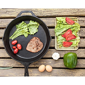 Utopia Kitchen Pre-Seasoned Cast Iron Skillet Set 3-Piece - 6 Inch, 8 Inch and 10 Inch (Bulk Pack of 4)