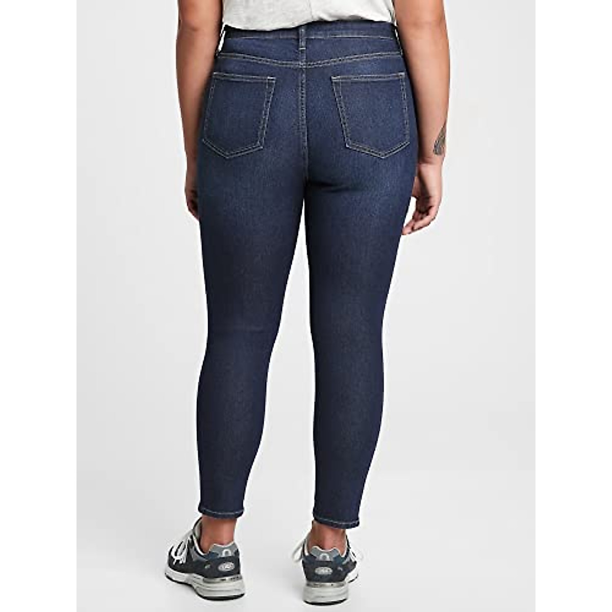 GAP Womens High Rise Favorite Jegging Jeans, Dark Moon, 28 Regular US