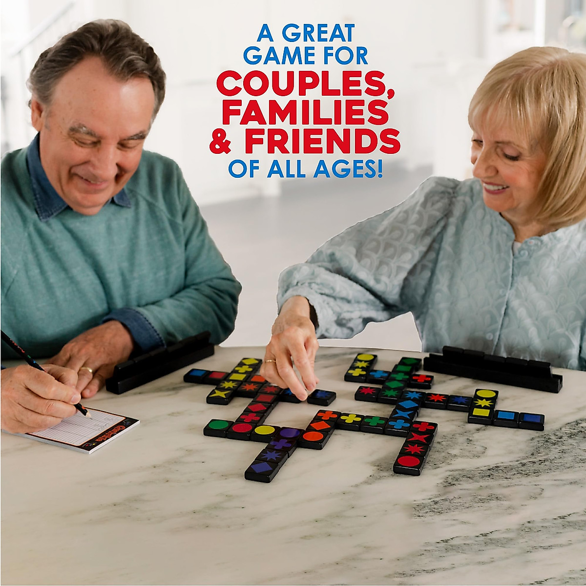 Mindware | Qwirkle Collector's Edition | Family Game | Ages 6+ | 2-4 Players | 45 Minutes Playing Time